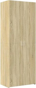 Skříň highboard dub sonoma 70 x 42,5 x 185 cm kompozitní dřevo 3281429