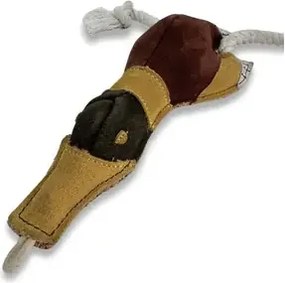 PafDog Kačer Larry z kůže a juty 45cm