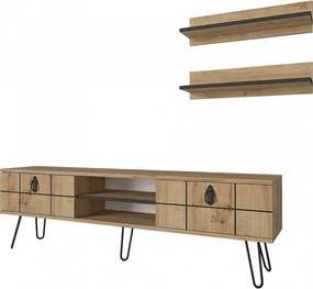 Casarredo - Komfort nábytek Televizní stolek s policemi RETIRO sapphire
