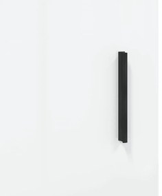 vidaXL Skříň highboard 34,5 x 34 x 180 cm kompozitní dřevo [3199251] Barva: bílá s vysokým leskem