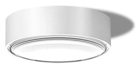 LED2 5131731 Rolo, bílé venkovní svítidlo na strop, 6W LED 3000K, prům. 10,7cm, IP65