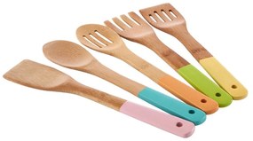 5dílná sada bambusových kuchyňských nástrojů Premier Housewares Bamboo