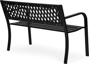 Zahradní lavička Mariner 120 cm černá