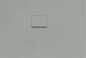 Villeroy & Boch Squaro Infinity - Sprchová vanička, 110x75 cm, Morning Green UDQ1175SQI2LV-R8