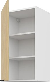 CREMONA bc | horní skříňka 40 G-72 1F policová | 40 cm | bílá/cremona