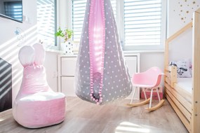 Závěsná houpačka do pokoje pro princezny
