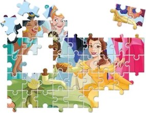 Clementoni Soubor her Disney princezny 4v1 / 72 dílků / od 3 let