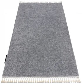 Kusový koberec BERBER 9000 Jednobarevný světle šedý Rozměr: 240x330 cm