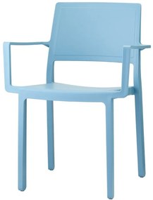 SCAB - Židle KATE s područkami - modrá