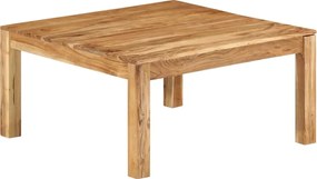 vidaXL Konferenční stolek 80 x 80 x 40 cm masivní akáciového dřevo [338031]