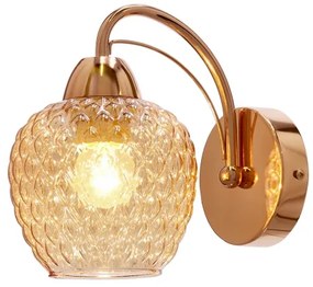 Nástěnná lampa TOBIAS 1xE27/40W/230V rose gold