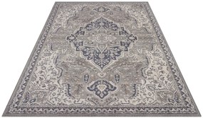 Hanse Home, Kusový koberec Terrain 105604 Orken Grey Cream, 200x280, šedá, ložnice