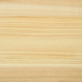 Outsunny Velký Dřevěný Zahradní Květináč s Trellis pro Popínavé Rostliny a 2 Vyvýšené Záhony pro Terasu a Balkon 230x60x110 cm Přírodní