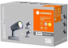 Ledvance - SADA 3x LED RGBW Venkovní lampa SMART+ SPOT 3xLED/4,5W/230V IP65Wi-Fi
