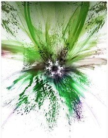Obraz na plátně Květina Zelené Série