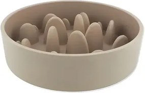 Dog Fantasy EcoStyle proti hltání béžová / Miska / 21 cm / 1350 ml