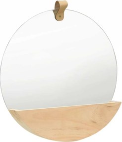 Nástěnné zrcadlo masivní borovice 35 cm 322801