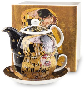 Čajová sada konvička s šálkem 300 ml Gustav Klimt 144398