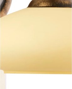 BRILAGI - Nástěnná lampa MOLLERO 1xE27/15W/230V bronz/patina