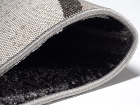 Spoltex, Kusový koberec Enigma grey 9358, 200x290, šedá, kancelář