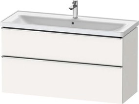 Duravit D-Neo - Umyvadlová skříňka, 118x63x45 cm, 2 zásuvky, matná bílá DE4391010180000