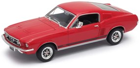 Welly Ford Mustang GT (1967) 1:24 červený