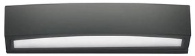Ideal Lux - Venkovní nástěnné svítidlo ANDROMEDA 2xE27/60W/230V IP55 černá