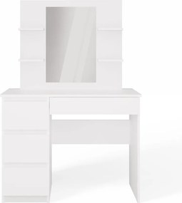 Toaletní stolek Marina Mijas 98,4 cm bílý levý
