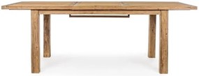 BIZZOTTO Zahradní rozkládací teakový stůl BOUNTY 160-220x95 cm 0804356
