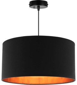 Závěsné svítidlo SHADE, 1x textilní stínítko (výběr ze 4 barev), (výběr ze 3 barev konstrukce), (fi 40cm), G
