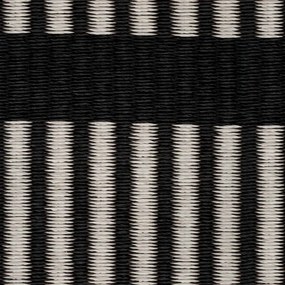 Koberec Cut Stripe: Šedo-černá 140x200 cm