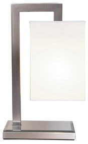 Zambelis H11-WH stolní lampa chrom, 1xE27, 33cm