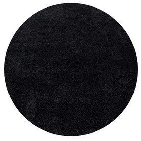Kusový koberec Ata kruh 7000 anthracite - průměr 120 cm