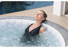 Dmuchané SPA Lay-Z Bali šedé pro 6 osob Bestway 6001N - Luxusní vířivka pro relaxaci a pohodu