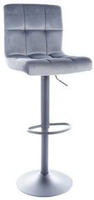 Barová židle Camila (šedá). 1049997