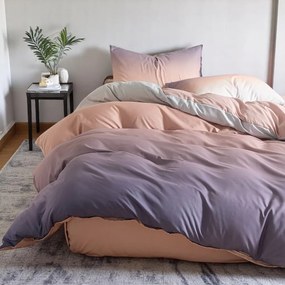 Francouzské povlečení Homa COLOUR VIOLET 200x220 cm
