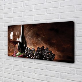 Obrazy na plátně sklenice vína 100x50 cm