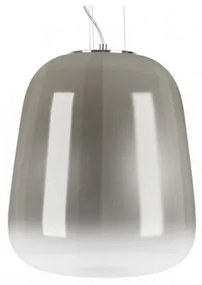 Závěsné svítidlo CONE LEITMOTIV 38,5 cm skleněné, kouřové Present time LM1962GY