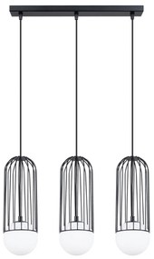 Sollux Lighting Závěsné svítidlo BRINA 3L Černá