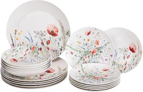Porcelánová sada talířů MÁK 18 ks