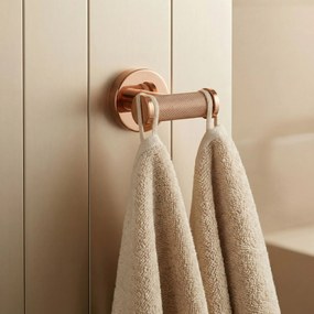 Rea Modern, 2-háček na ručníky, 6612, měděná lesklá, REA-98052