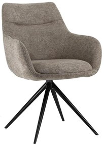 Židle Everly W. Armrest 9590 hnědá