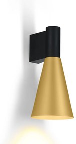 Nástěnné designové svítidlo Odrey Wall 1.5 Barva: Černá / Zlatá