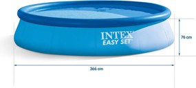 Název produktu: Rámový zahradní bazén 366 x 76 cm INTEX 28130