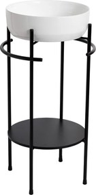 Konstrukce Naturel Round s umyvadlem SATINF3939 KONUROUNDUB