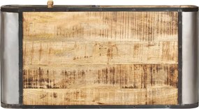 Konferenční stolek 100 x 50 x 35 cm masivní mangovníkové dřevo 247804