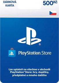 PlayStation Store - Dárková karta 500 Kč