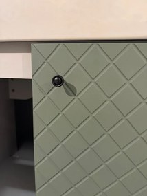 Lavedo Tessera Green 60 koupelnová skříňka s umyvadlem
