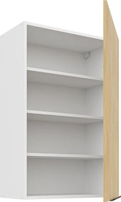 CREMONA bc | horní skříňka 60 G-90 1F policová | 60 cm | VYSOKÁ | bílá/cremona