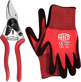 Nůžky FELCO 6 + rukavice M (dárkový set) FEP091